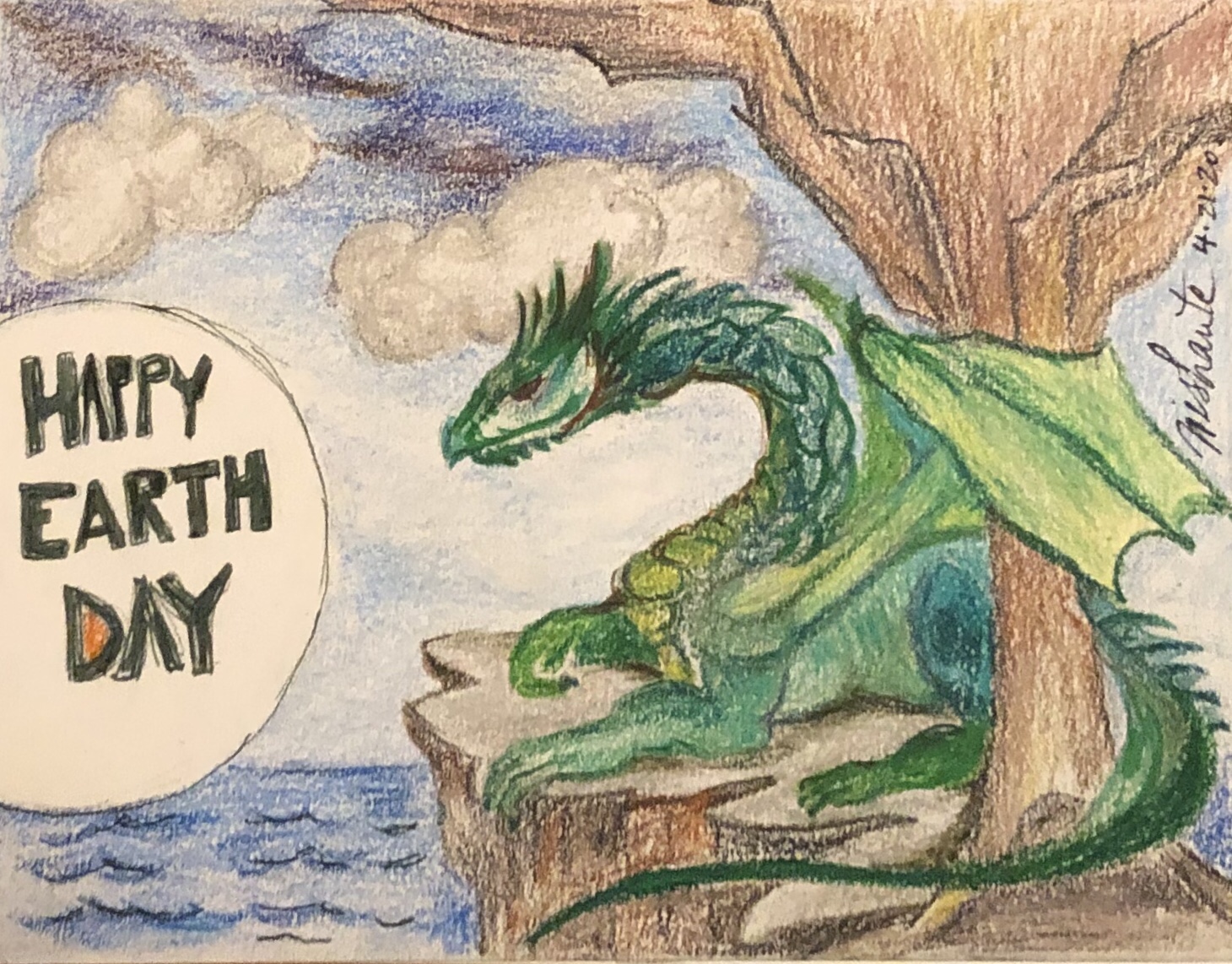 Earth Day 2022: Earth Soul Dragon- Nisha Designs