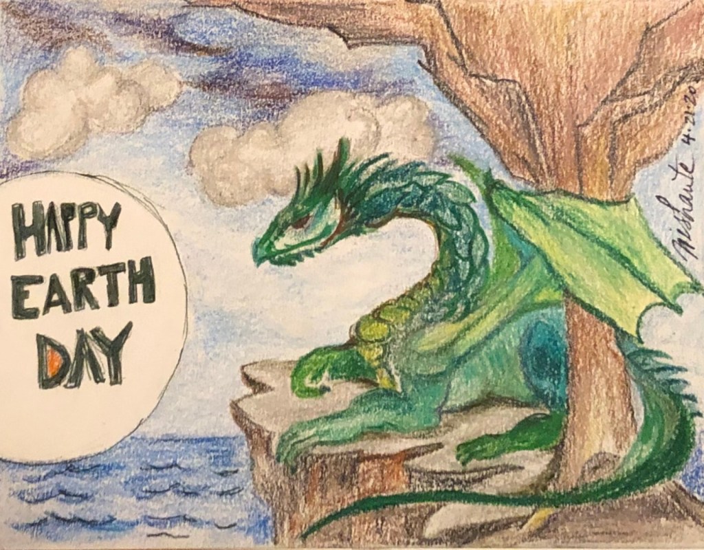Our Earth Dragon has some words to share- Happy Earth Day 2026- From ...